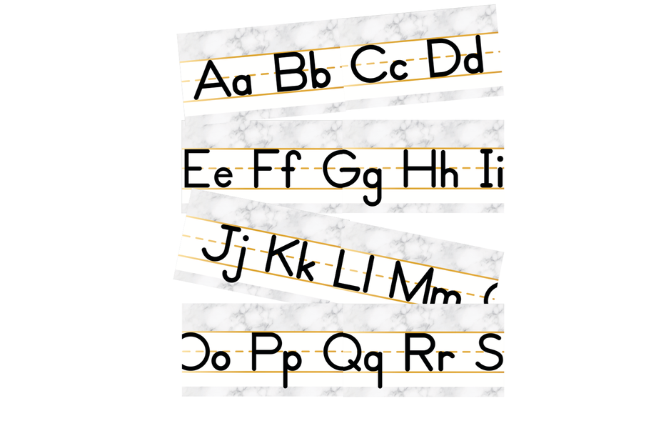 Classroom Alphabet Lines | Schoolgirl Style – Page 3