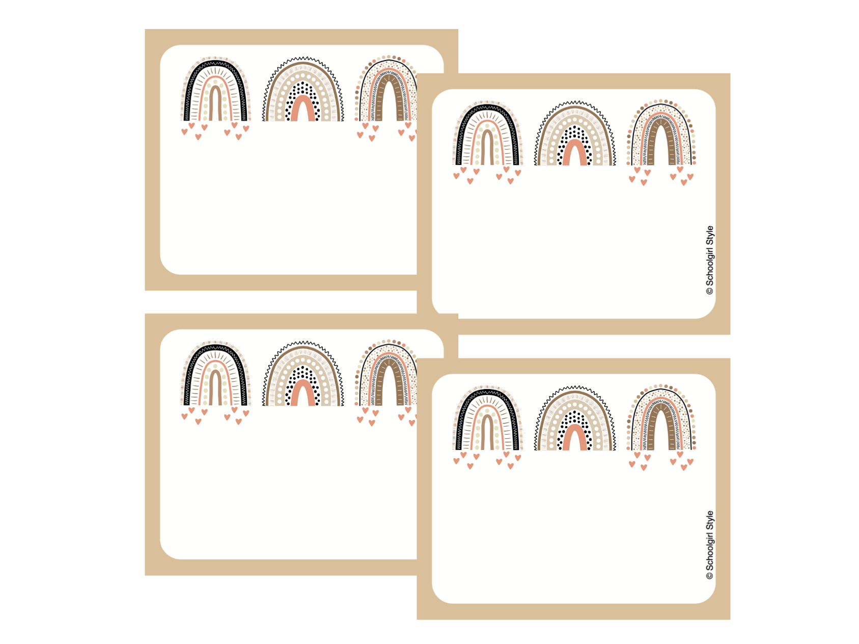 Tags | Neutral | Simply Stylish Boho Rainbow | UPRINT | Schoolgirl Sty ...