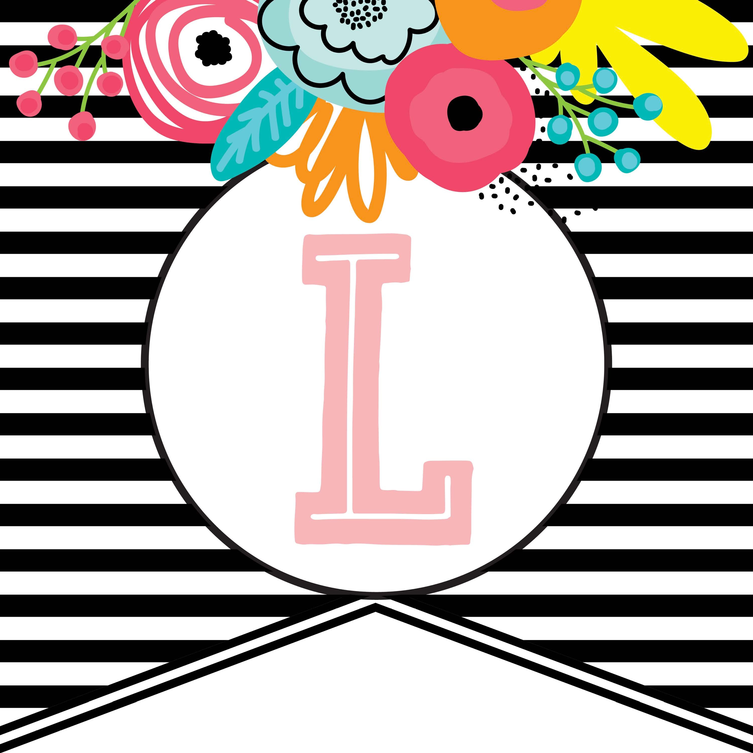 Tropical Welcome Banner||Schoolgirl Style