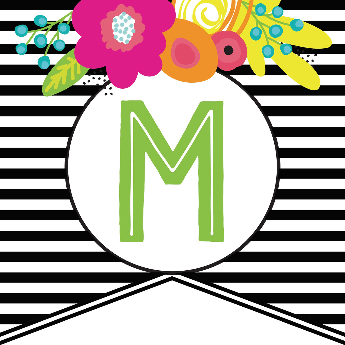 Tropical Welcome Banner||Schoolgirl Style