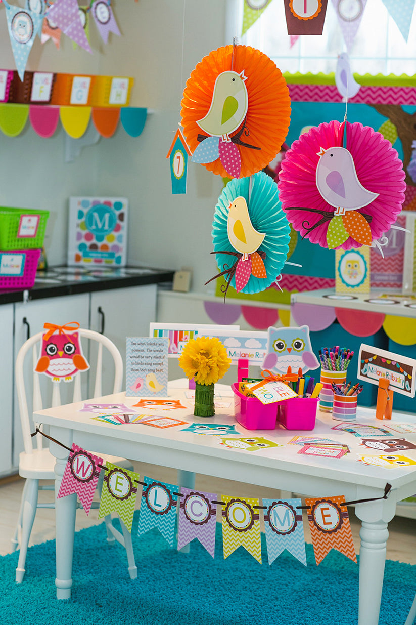 "Bright Birds" Classroom Decor Bundle | UPRINT | Printable Classroom D ...