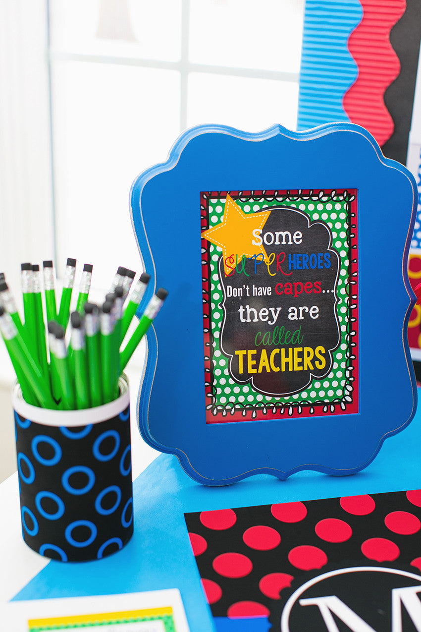 Superhero Border For Classrooms