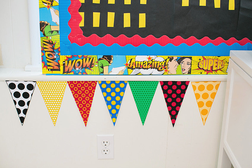 Pennants | Superheroes | Schoolgirl Style