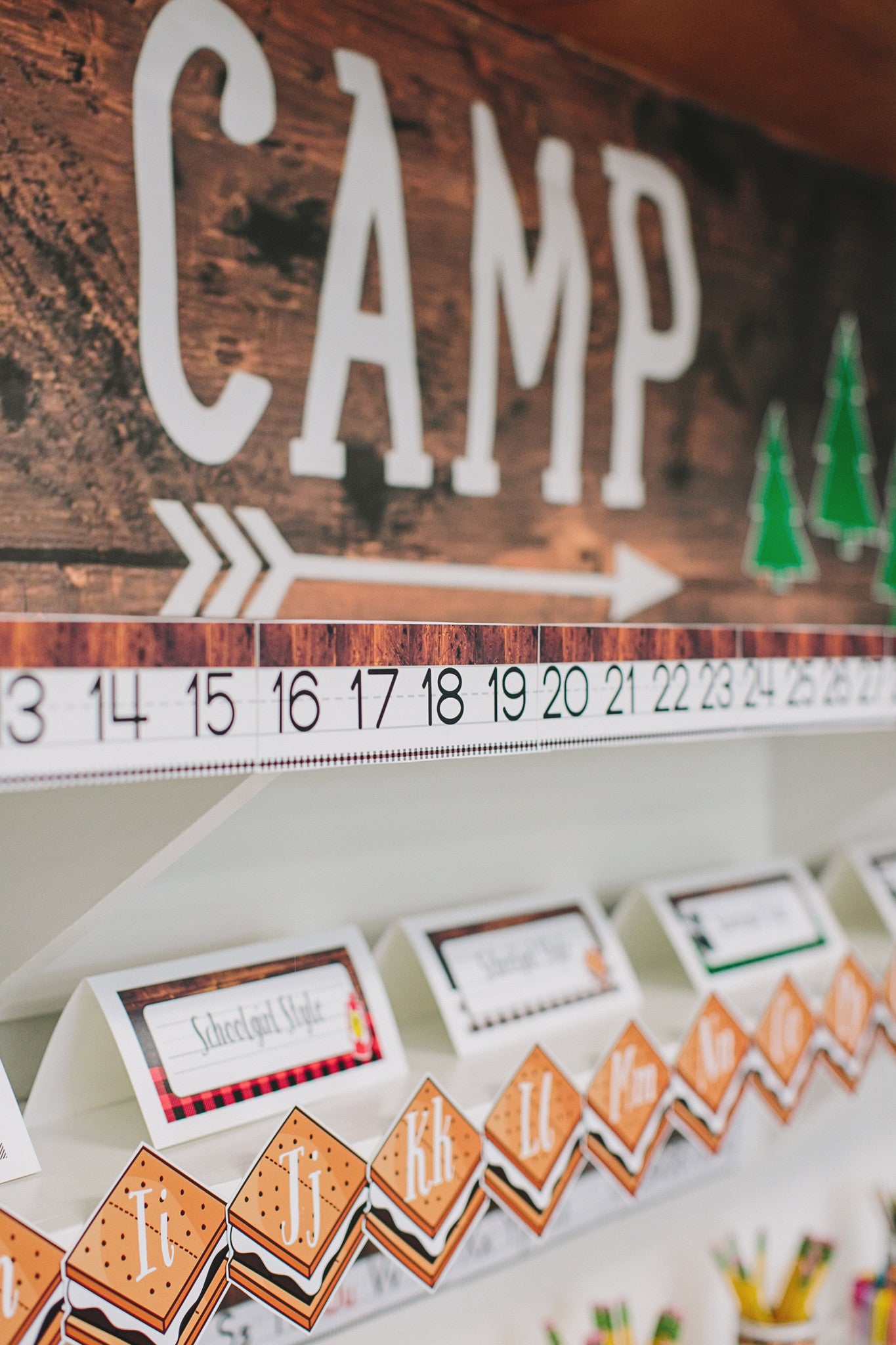 "Happy Camper" | Full UPRINT Bundle | Printable Classroom Decor | Teac ...