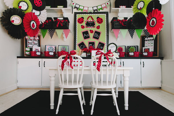 Welcome Banner | Lovely Ladybugs | Schoolgirl Style