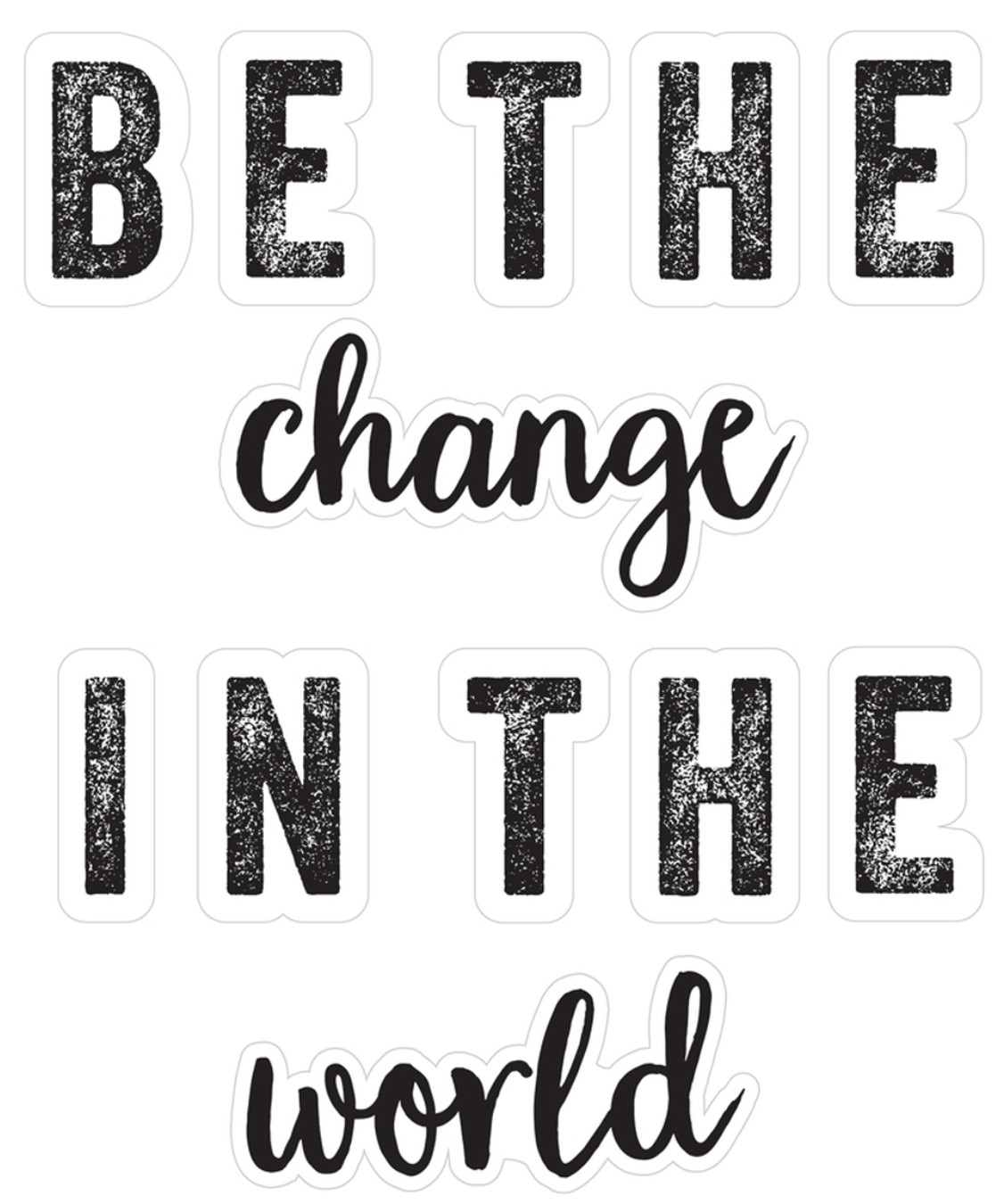 "Be The Change" |Classroom deco|Schoolgirl Style