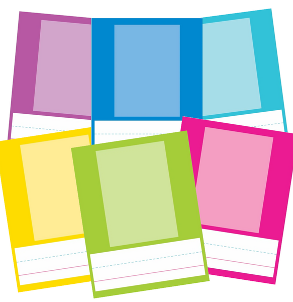 Large NEON Photo Cards | Just Teach | Schoolgirl Style