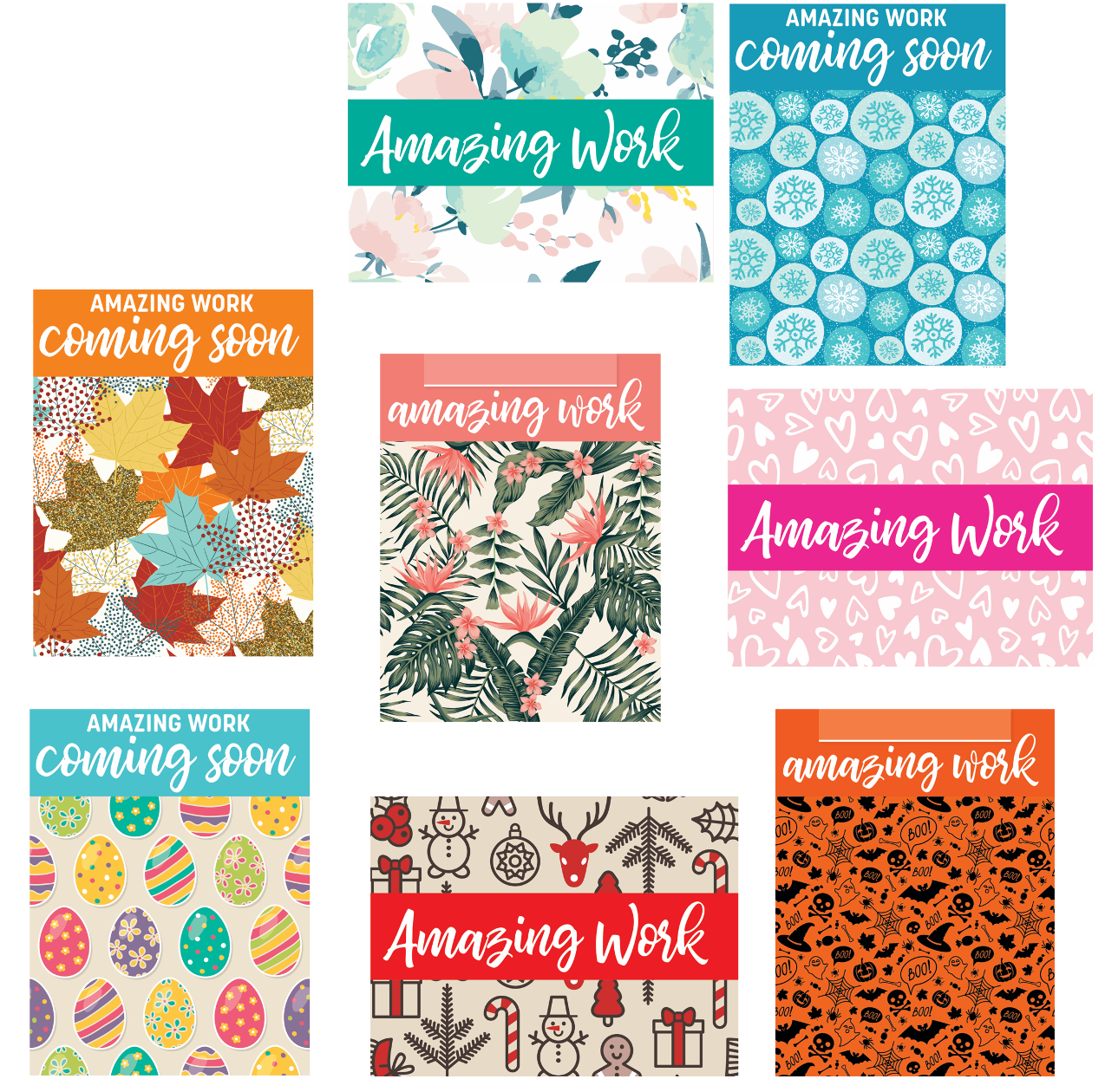 Seasonal Coffee Amazing Work Display | Seasonal Classroom Decor ...