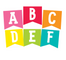Rainbow 2 PointAll Letters Banner|Schoolgirl Style
