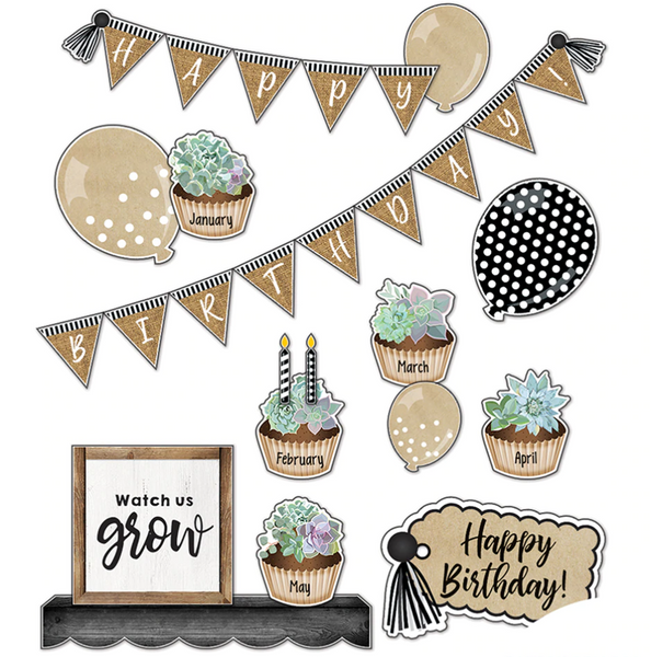 Birthday Bulletin Board Set|Schoolgirl Style