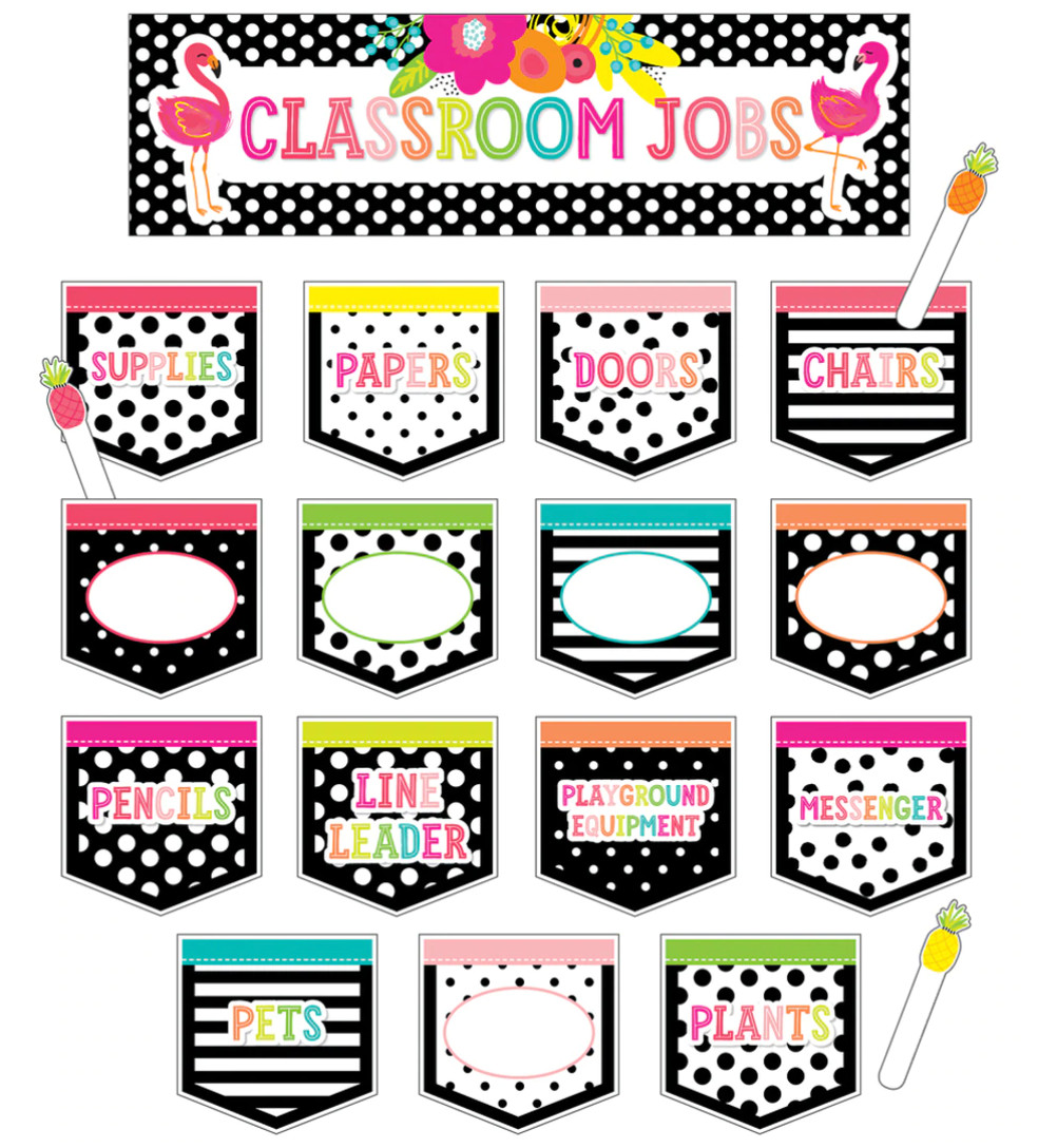 - Classroom Jobs Mini Bulletin Board||Schoolgirl Style