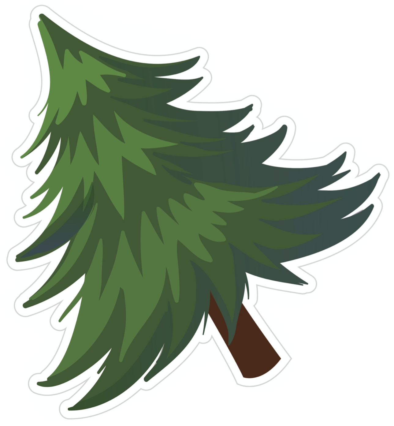 Evergreen Cut Out | Holiday Classroom Decor | Schoolgirl Style