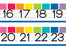 Rainbow Number Line|U PRINT – Schoolgirl Style
