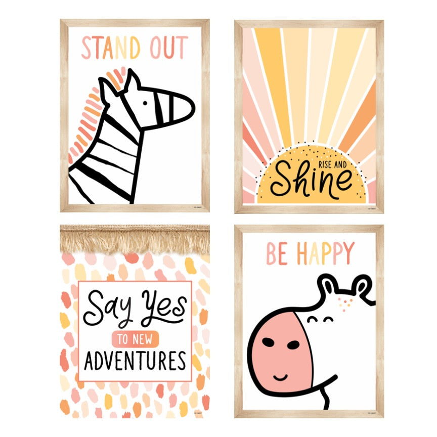 Mini Poster Set | Simply Safari | UPRINT | Schoolgirl Style
