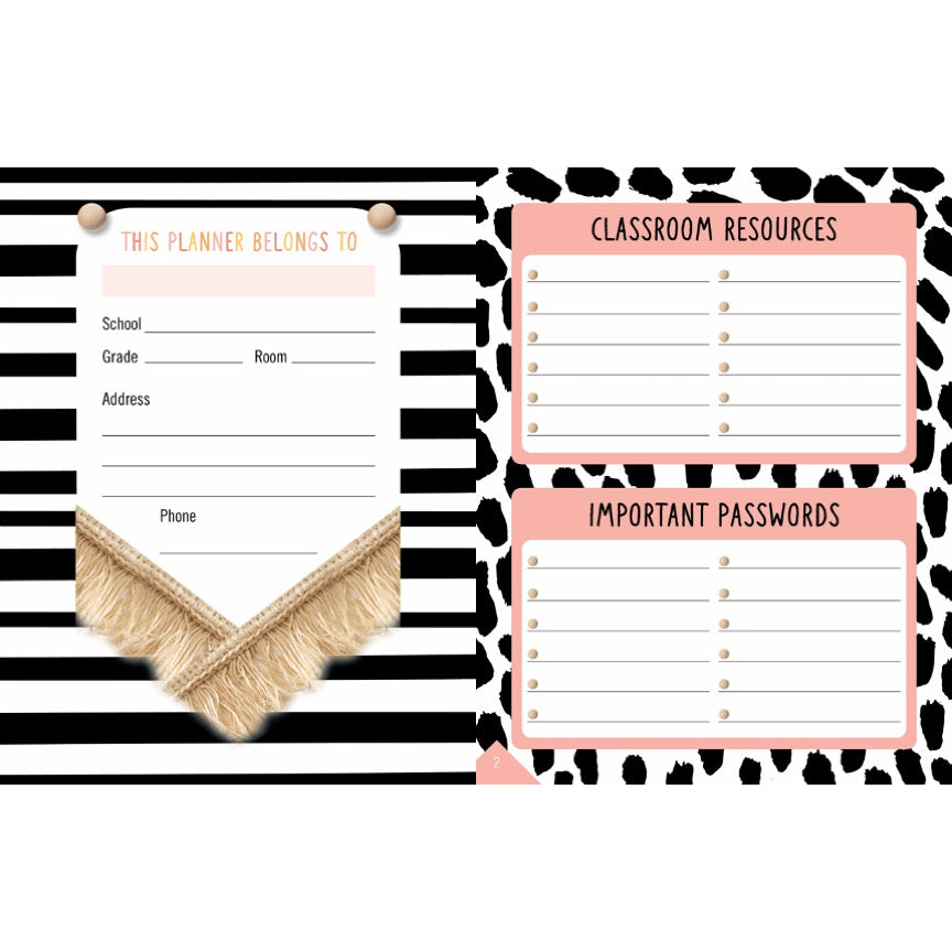 Planner | Simply Safari | Neutral | UPRINT | Schoolgirl Style