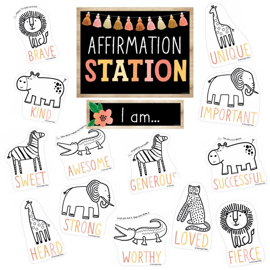 Affirmation Station|Neutral|Schoolgirl Style