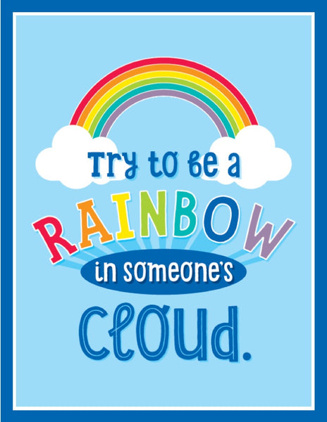 Rainbow Door Decor Set | Rainbow Classroom Decor | Schoolgirl Style