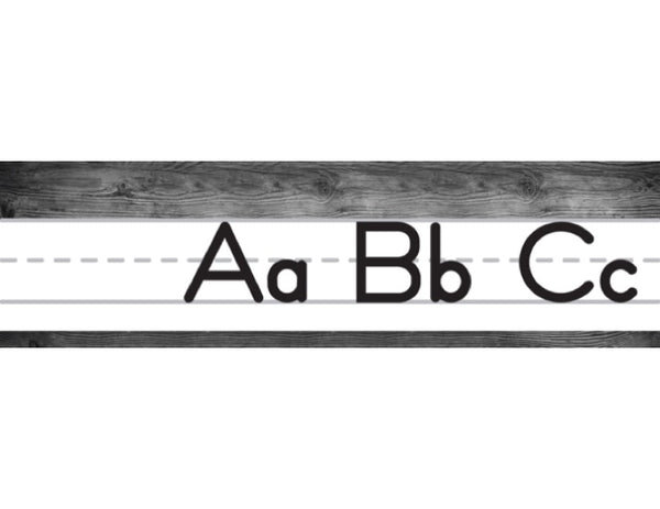 Manuscript Alphabet Line|Schoolgirl Style