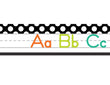Alphabet Line Manuscript (Black) | Black, White and Stylish Brights ...