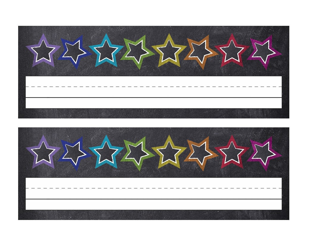 Stars Nameplates| |Schoolgirl Style