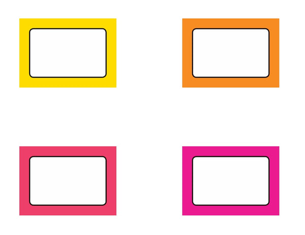 NEON Labels | Just Teach | Schoolgirl Style