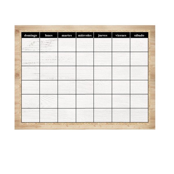 Spanish Pocket Chart Calendar | Bohemian Mood | Schoolgirl Style
