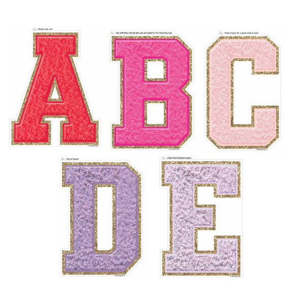 Bulletin Board Letters | Sweetheart Inspirational Classroom Headline ...