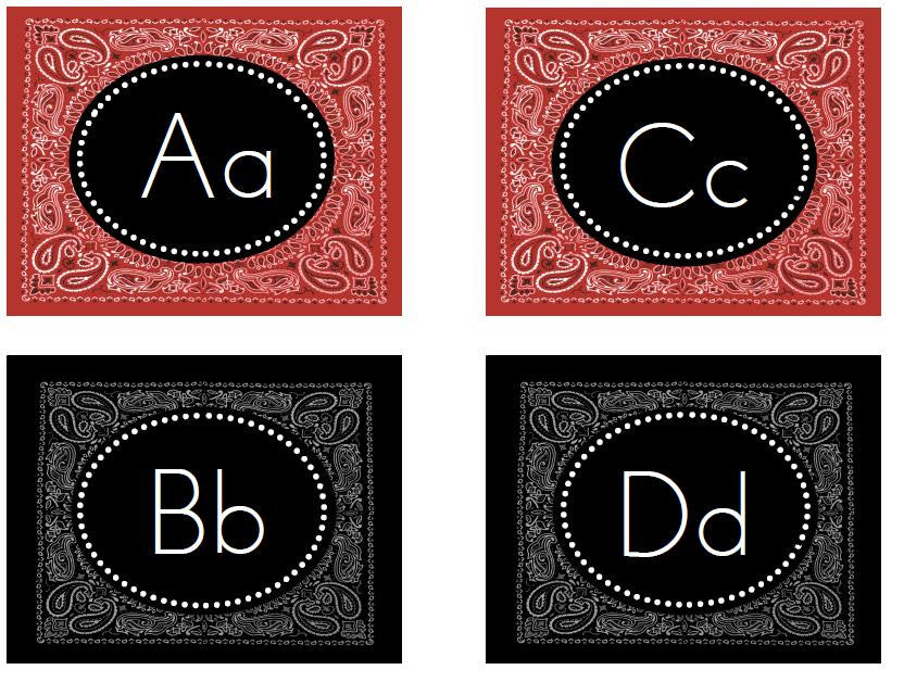 Word Wall | Wild Wild Western | Schoolgirl Style