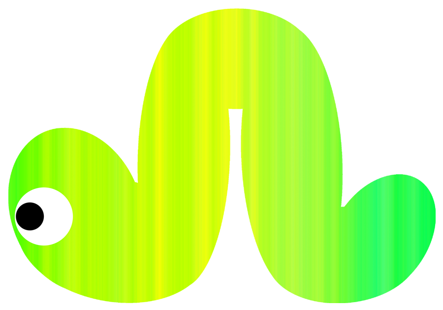 Worm Cut Outs | Primary Apple | Schoolgirl Style