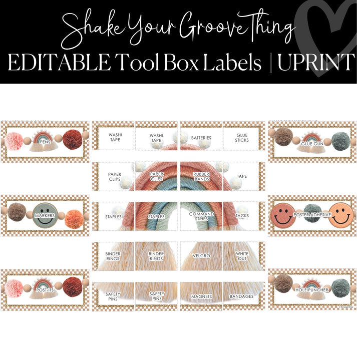 Shake Your Groove Thing |neutral decor | UPRINT | Schoolgirl Style