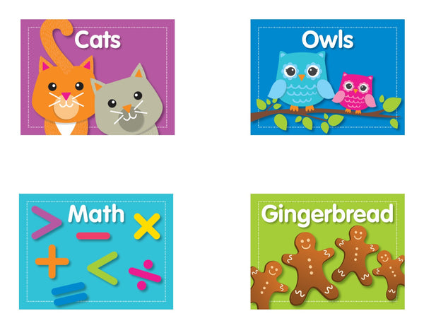 NEON Classroom Library Labels | Just Teach | Schoolgirl Style