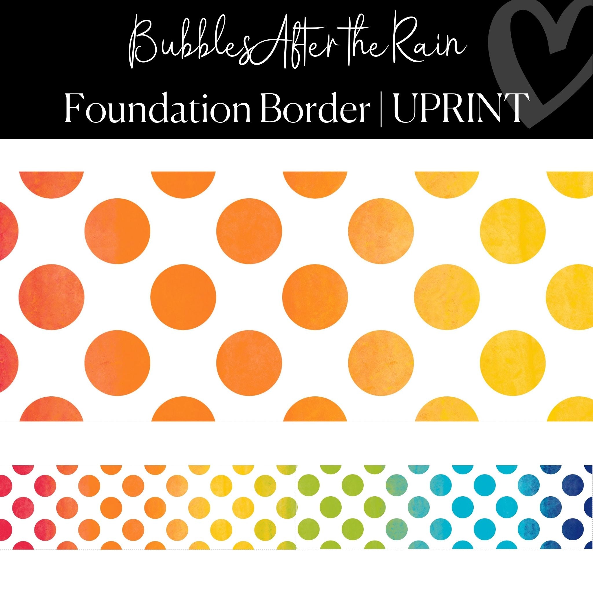 Rain Border Clip Art