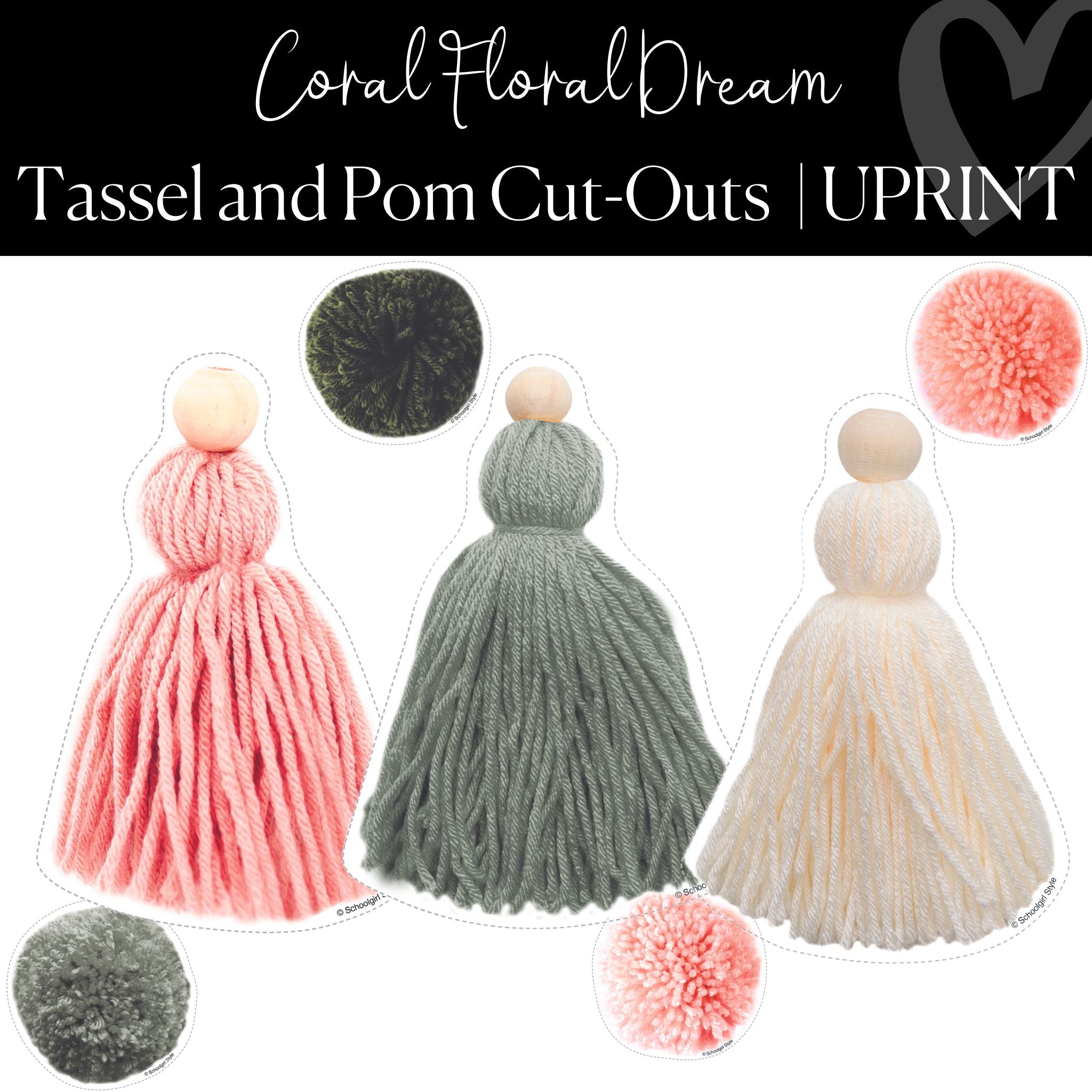 Pom and Tassel Cut-Out | Schoolgirl Style