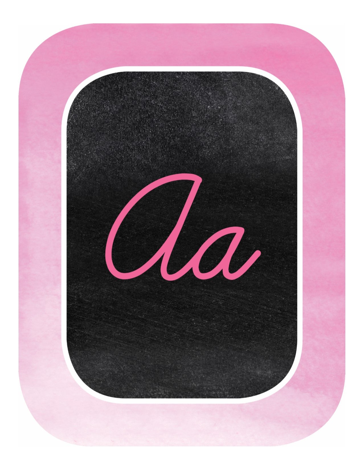 Cursive Alphabet Cards | Color My Classroom | Schoolgirl Style