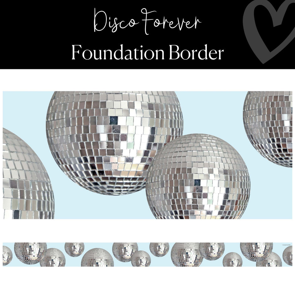 Disco Ball Bulletin Board Borders – Schoolgirl Style