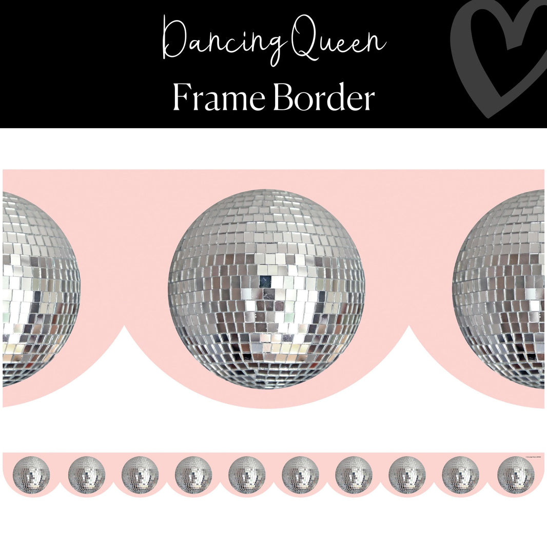 Disco Ball Bulletin Board Borders – Schoolgirl Style