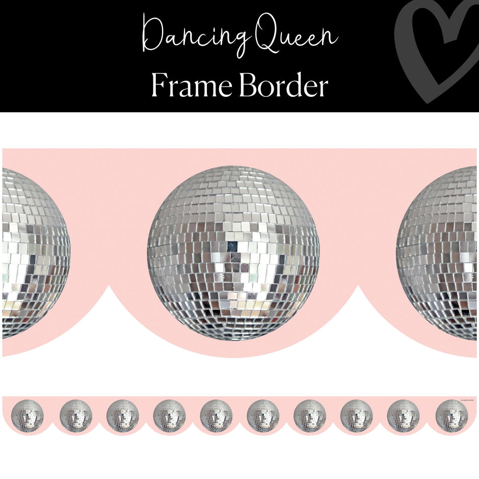 Disco Ball Bulletin Board Borders – Schoolgirl Style