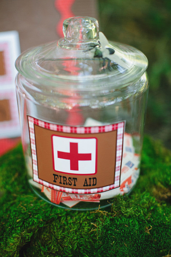 First Aid Label | Camp Learn-A-Lot | Schoolgirl Style