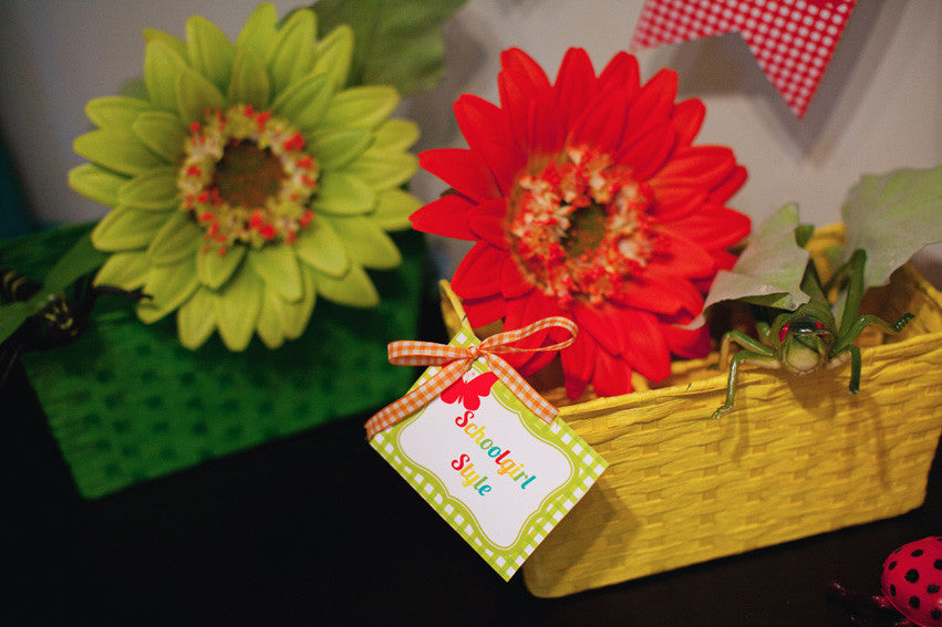 Multipurpose Labels | Garden Party | Schoolgirl Style