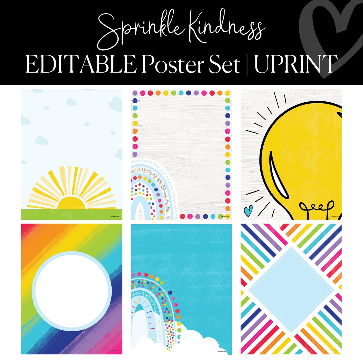 Sprinkle Kindness | Full Printable Classroom Decor Bundle – Schoolgirl ...