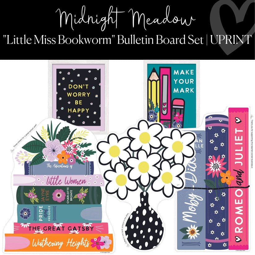 Midnight Meadow | Full Printable Classroom Decor Bundle – Schoolgirl Style