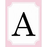 Colorful Monogram Letters | Monogram Art | Schoolgirl Style