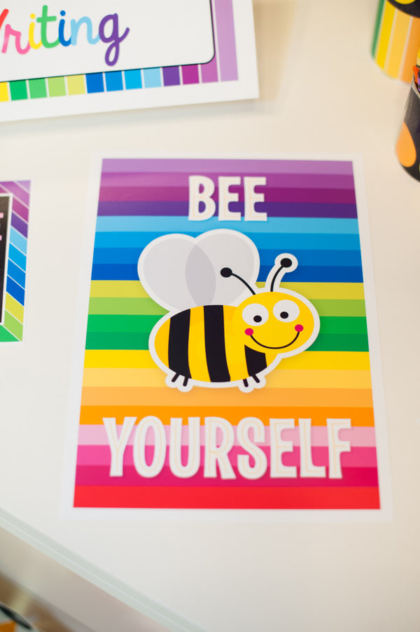 "Happy Rainbow" Classroom Decor Bundle | UPRINT | Printable Classroom ...