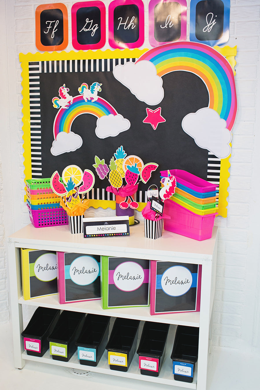 "Neon Pop" | Full UPRINT Bundle | Printable Classroom Decor | Teacher ...