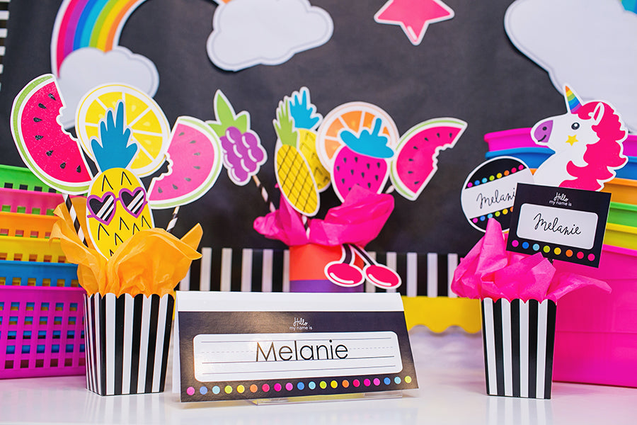 "Neon Pop" | Full UPRINT Bundle | Printable Classroom Decor | Teacher ...