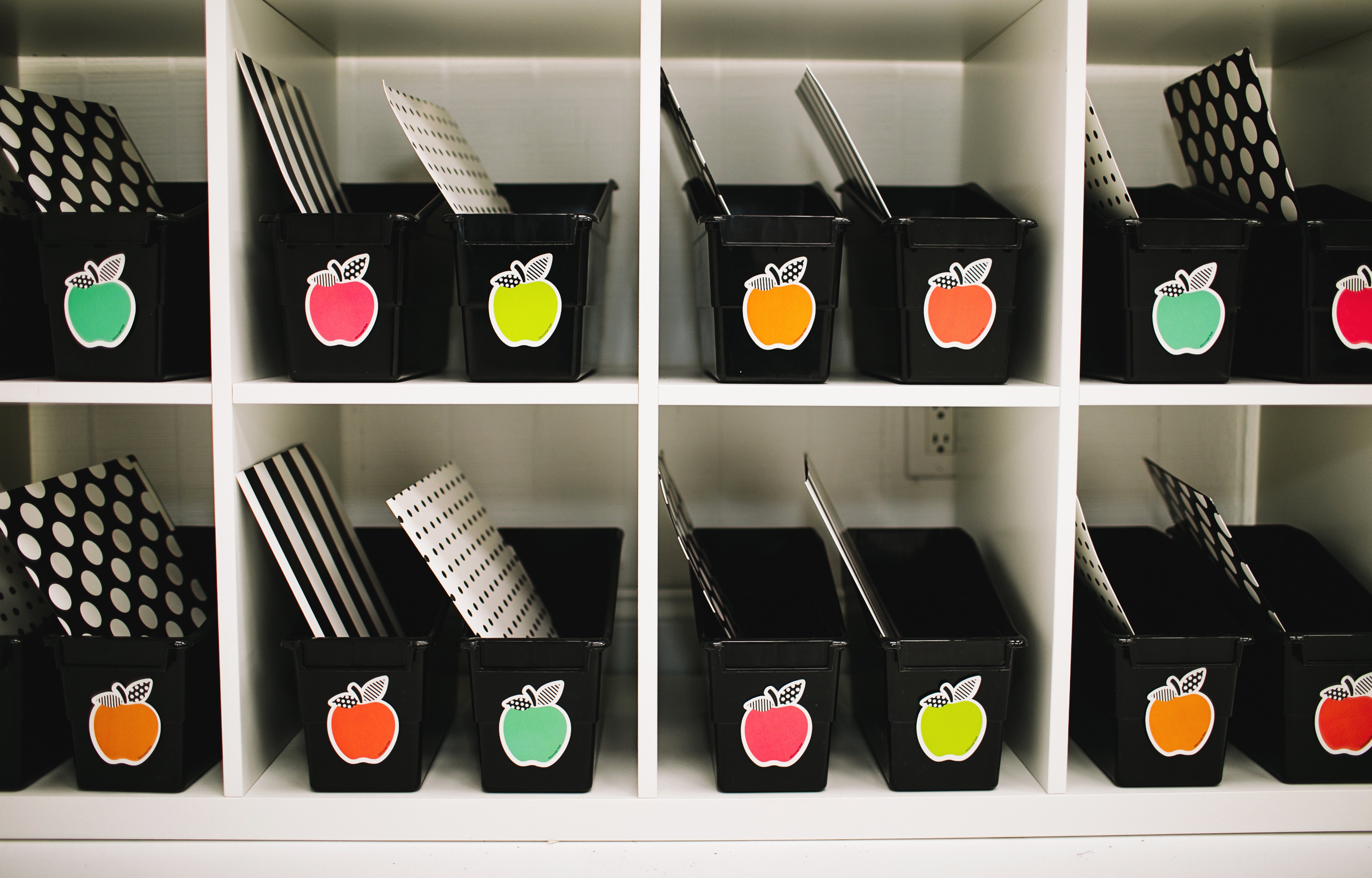 "Black, White & Stylish Brights" | Printable Classroom Decor Bundle ...