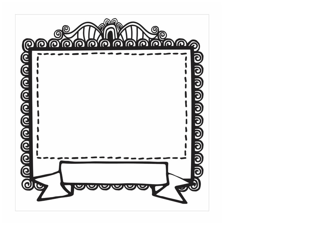 Small Doodle Art Frames|Schoolgirl STyle – Schoolgirl Style